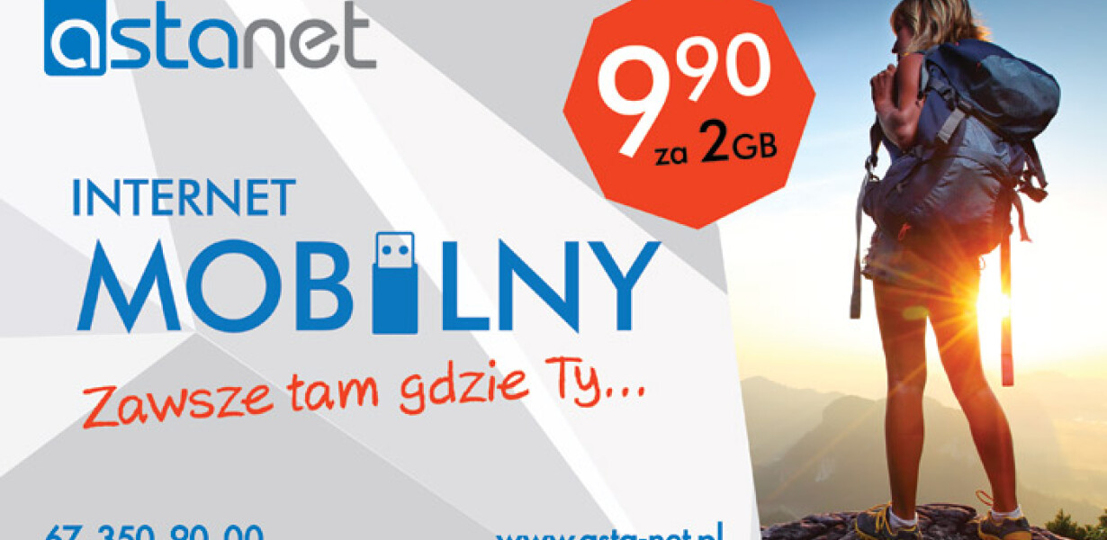 Internet mobilny w ofercie - ASTA-NET